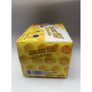 Jual MADU TJ Sachet Rasa Jeruk (1 box isi 12 sachet) | Shopee Indonesia