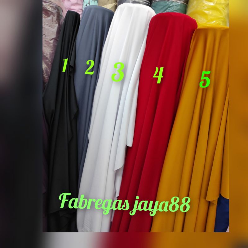 Jual bahan kain scuba premium tebal gramasi 280g lebar 165cm | Shopee ...