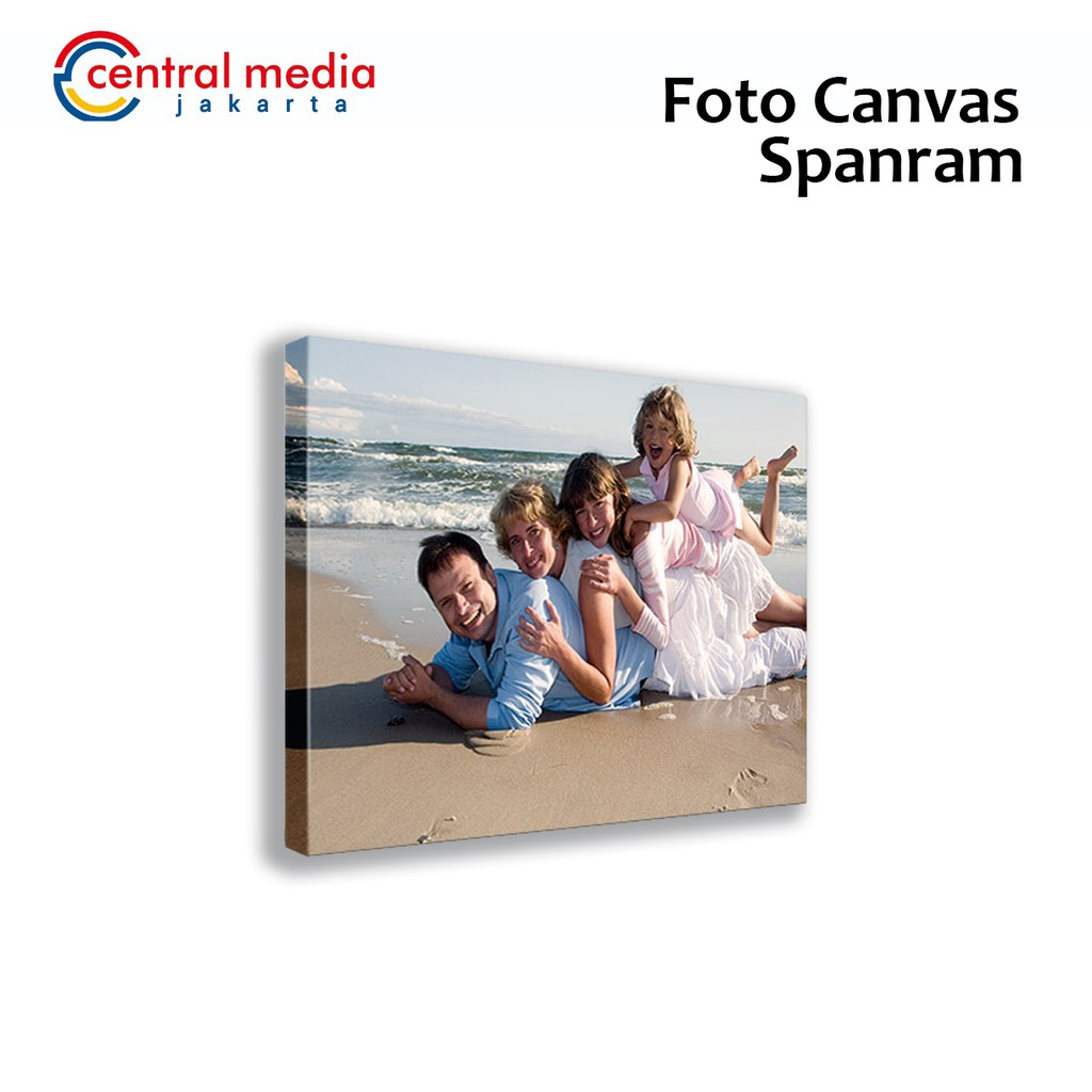 Jual Cetak Foto Canvas Spanram Foto Kanvas Photo Wedding Foto Keluarga ...