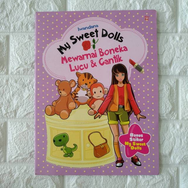 Jual My Sweet Dolls: Mewarnai Boneka Lucu & Cantik | Shopee Indonesia
