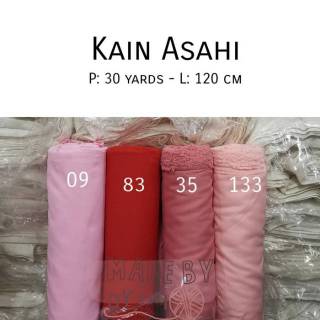 Jual Kain Asahi Furing 1 Roll Gulungan 30 Yards Furing Seri Merah Pink ...