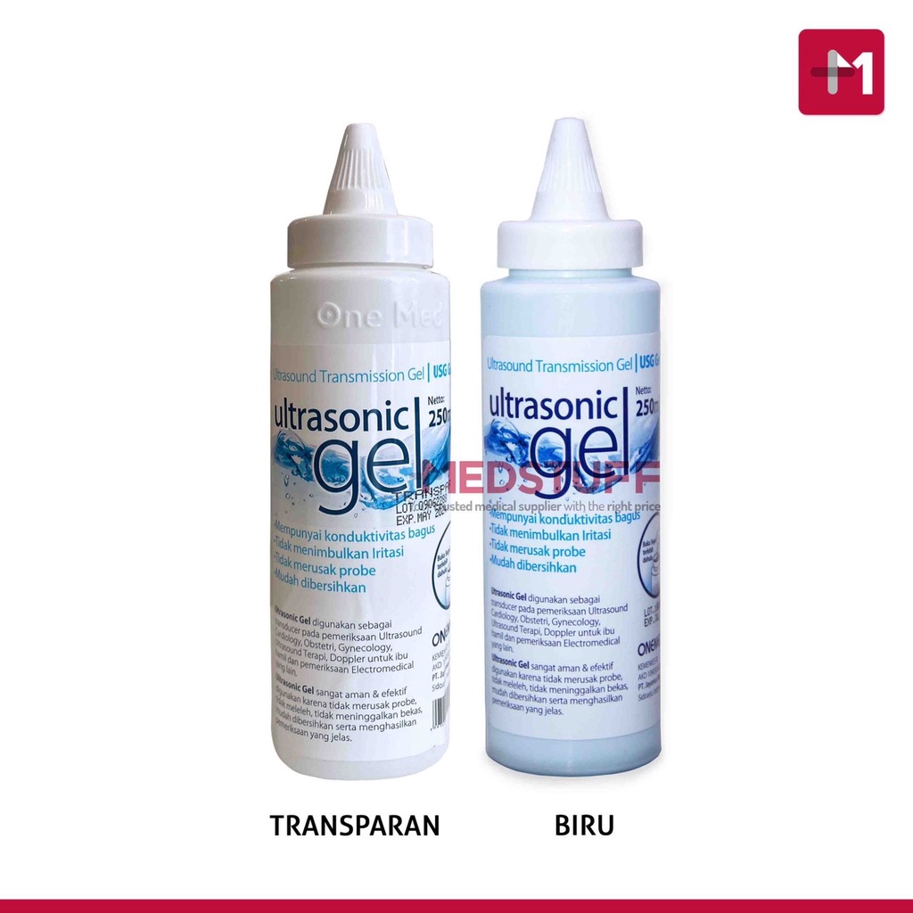 Jual Ultrasonic Gel Onemed 250ml Ultrasound Gel USG Gel Doppler ...
