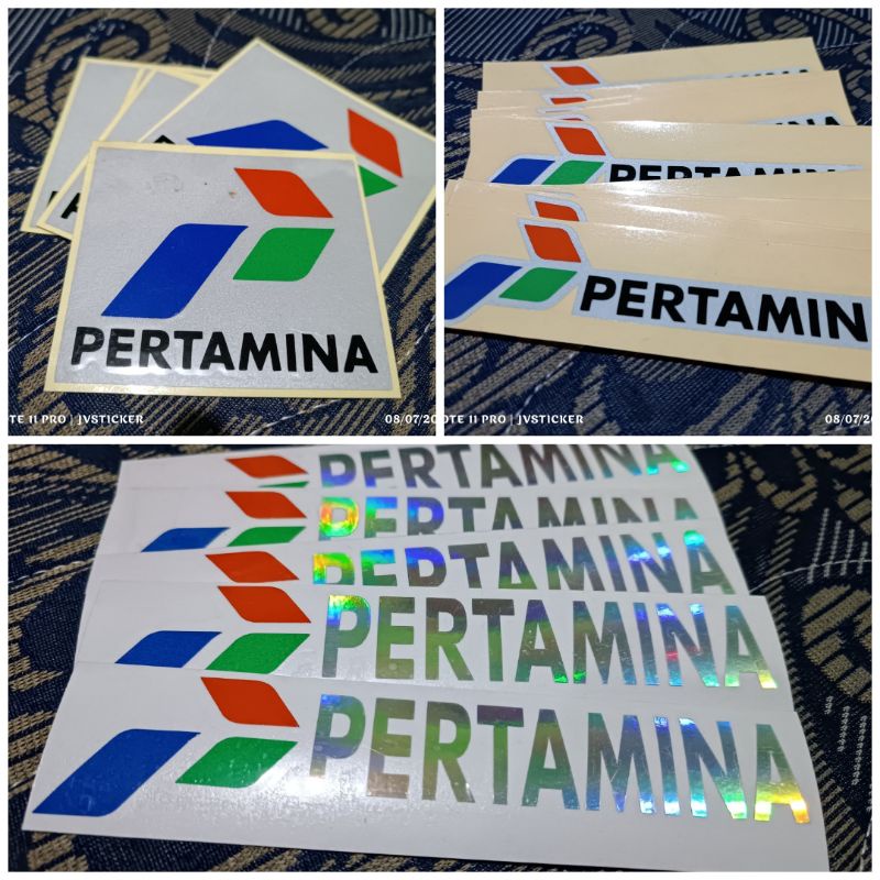 Jual sticker cutting logo PERTAMINA | Shopee Indonesia