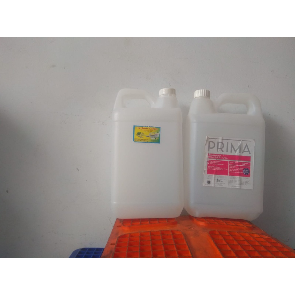 Jual Jerigen / Derigen / Drigen Putih - 5 Liter / 5 kg putih Indonesia ...