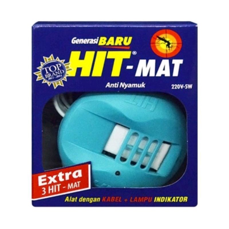 Jual Hit Mat Alat anti nyamuk Elektrik N-8/ Hit Alat N8 bulat | Shopee ...