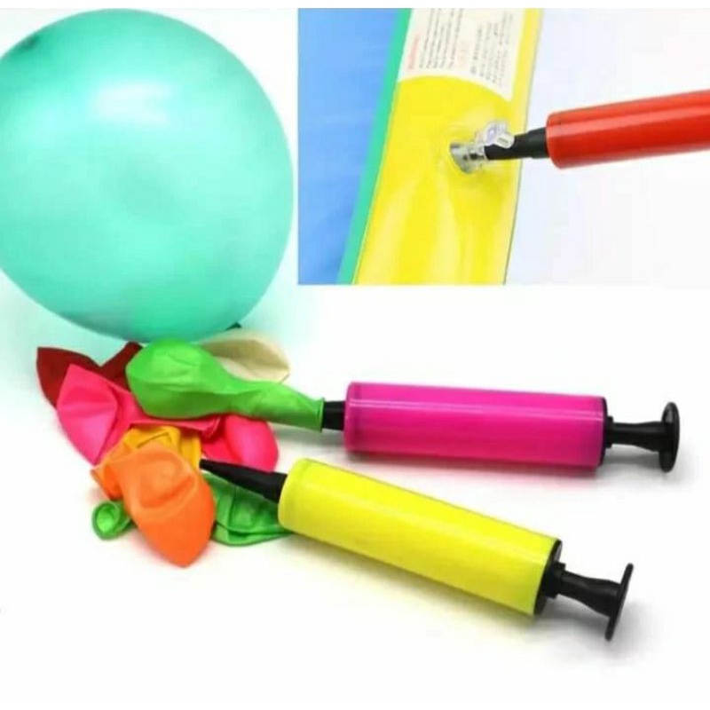 Jual pompa balon ulang tahun/ pompa balon tangan | Shopee Indonesia