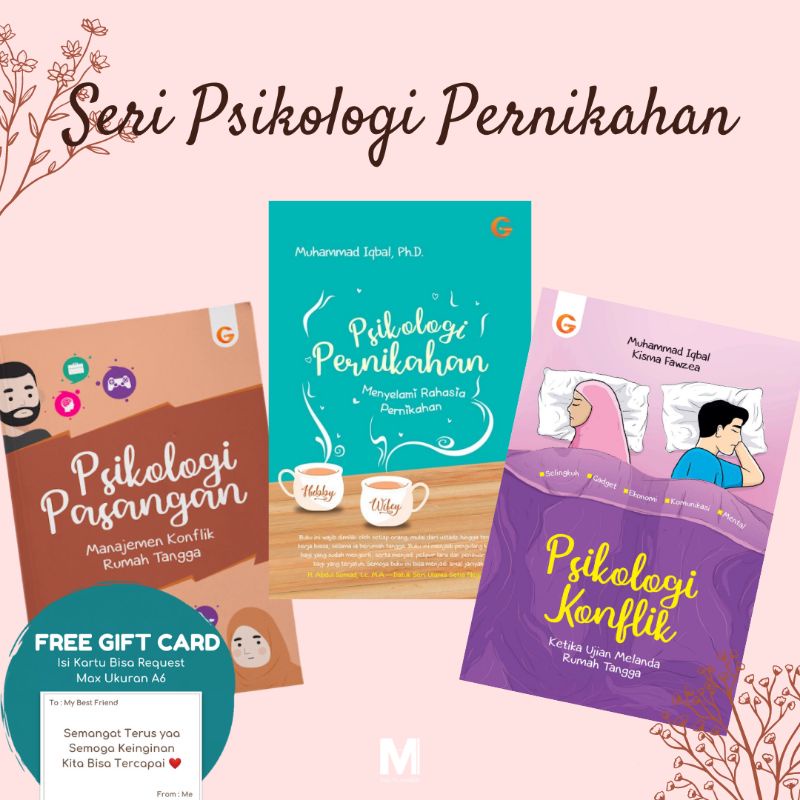 Jual Paket Buku Psikologi Pernikahan | Buku Pra Nikah | Kado Pernikahan ...