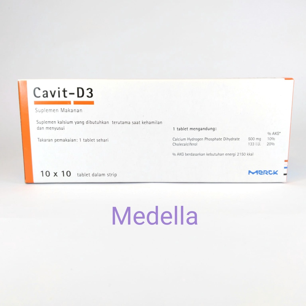 Jual Cavit-D3 Box isi 100 Tablet | Shopee Indonesia