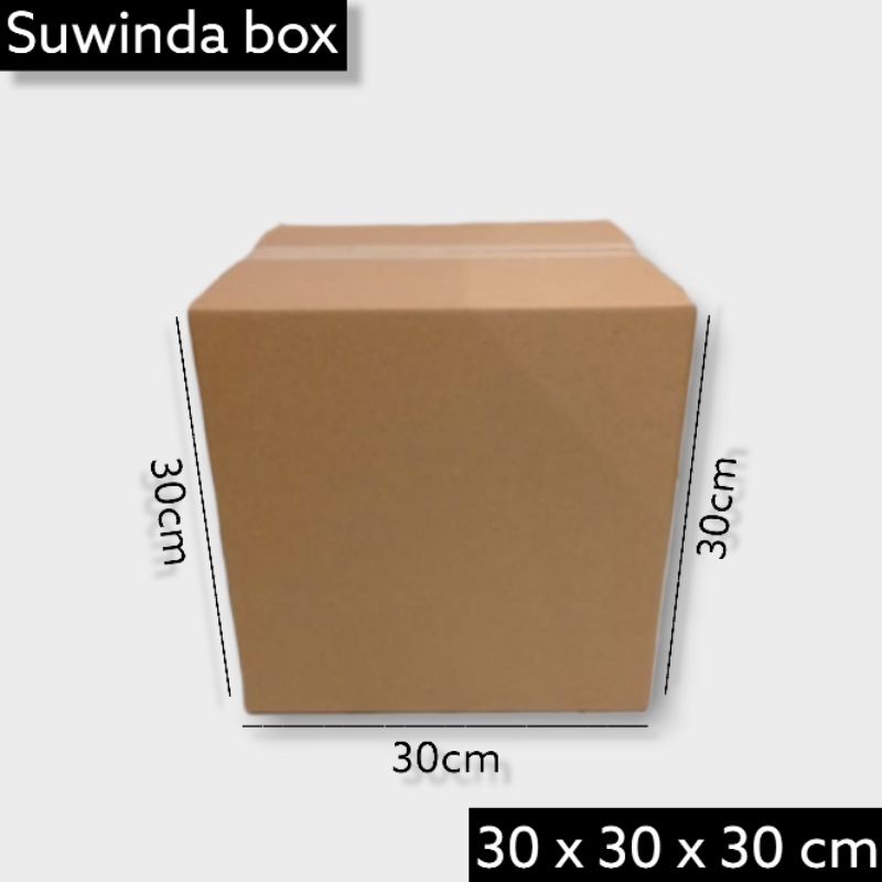 Jual Kardus karton uk. 30x30x30 cm Kotak Box ST untuk packing Souvenir ...