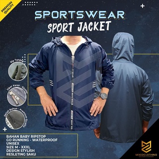 Jual JAKET RUNNING PRIA WANITA/JAKET RIPSTOK/SERAGAM JAKET/JAKET ...
