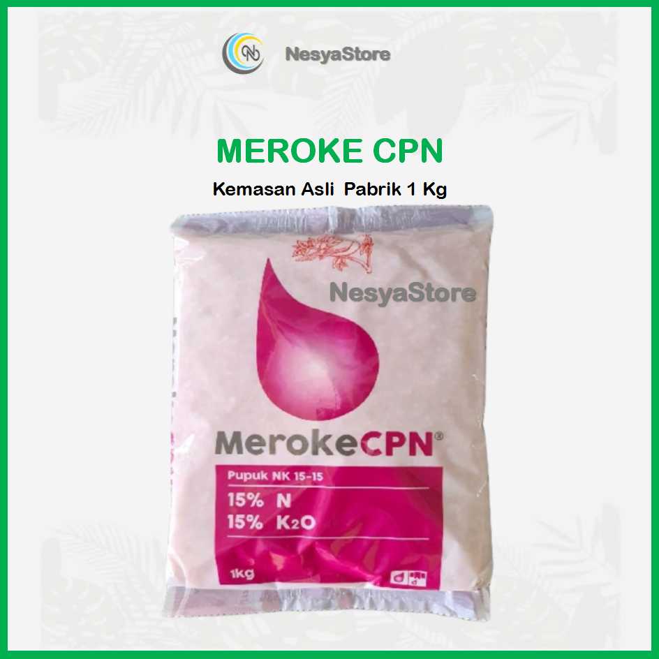 Jual PUPUK MEROKE CPN KEMASAN PABRIK 1KG PUPUK KNO MERAH BUNGA BUAH ...