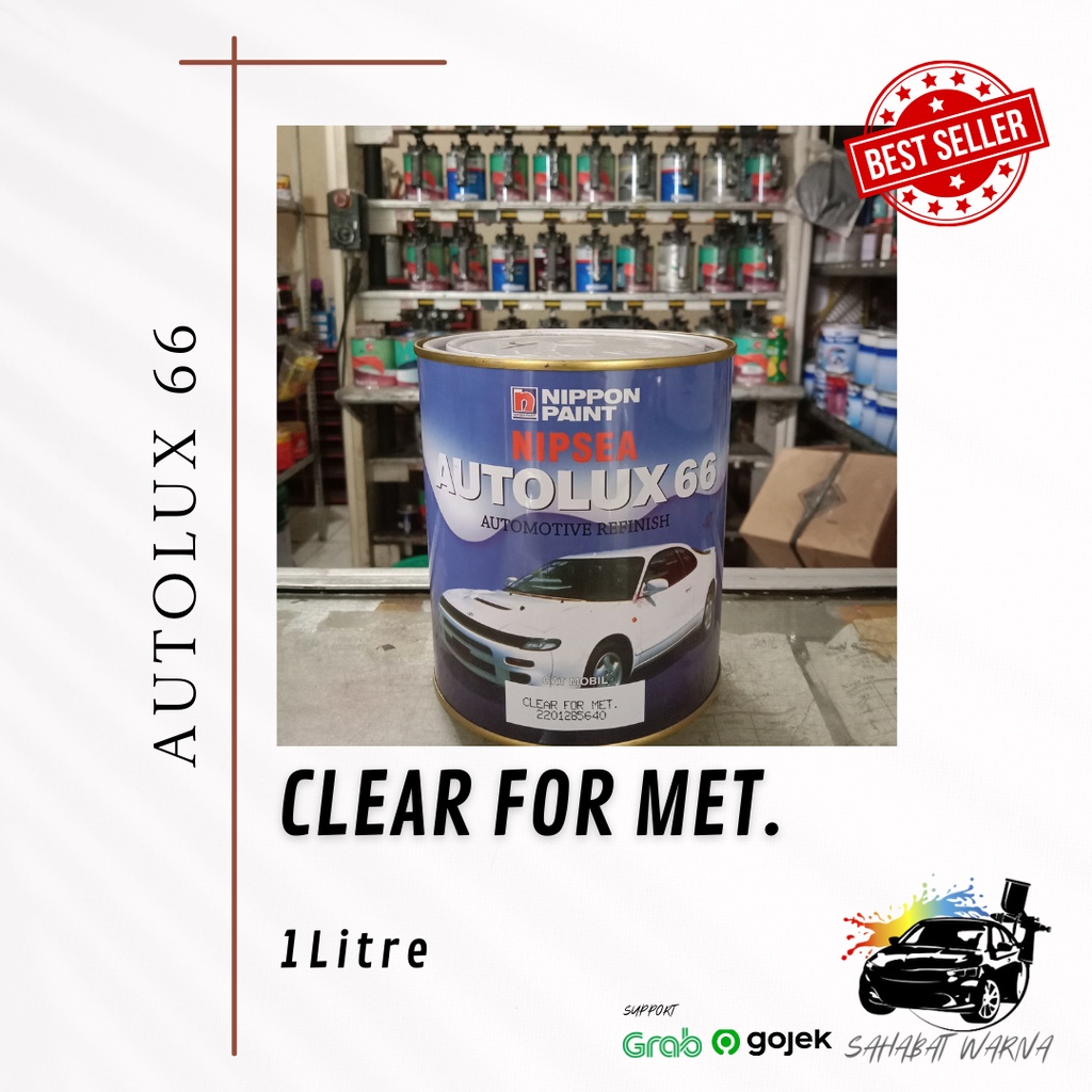 Jual NIPSEA AUTOLUX 66 Clear 1K - 1 L/ Pernis Motor/ Pernis Mobil ...