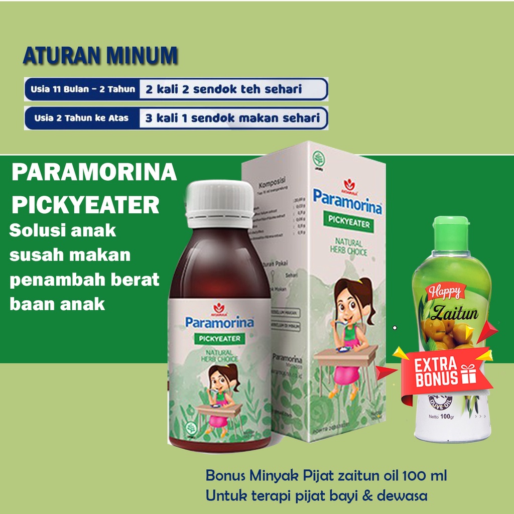 Jual Paramorina Anak Picky Eater Nutrisi Penambah Nafsu dan Berat Badan ... Jual Paramorina Anak Picky Eater Nutrisi Penambah Nafsu dan Berat Badan ...
