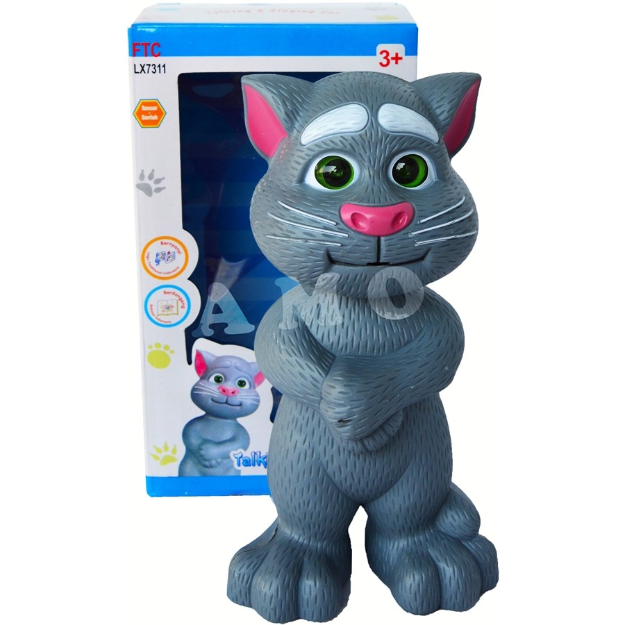 Jual mainan edukasi anak 3 4 5 tahun boneka bicara menirukan suara ...