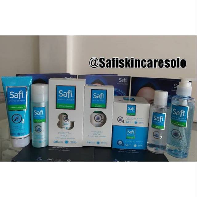 Jual Paket Safi Murah!! Paket Lengkap Safi White Expert isi 8 produk ...