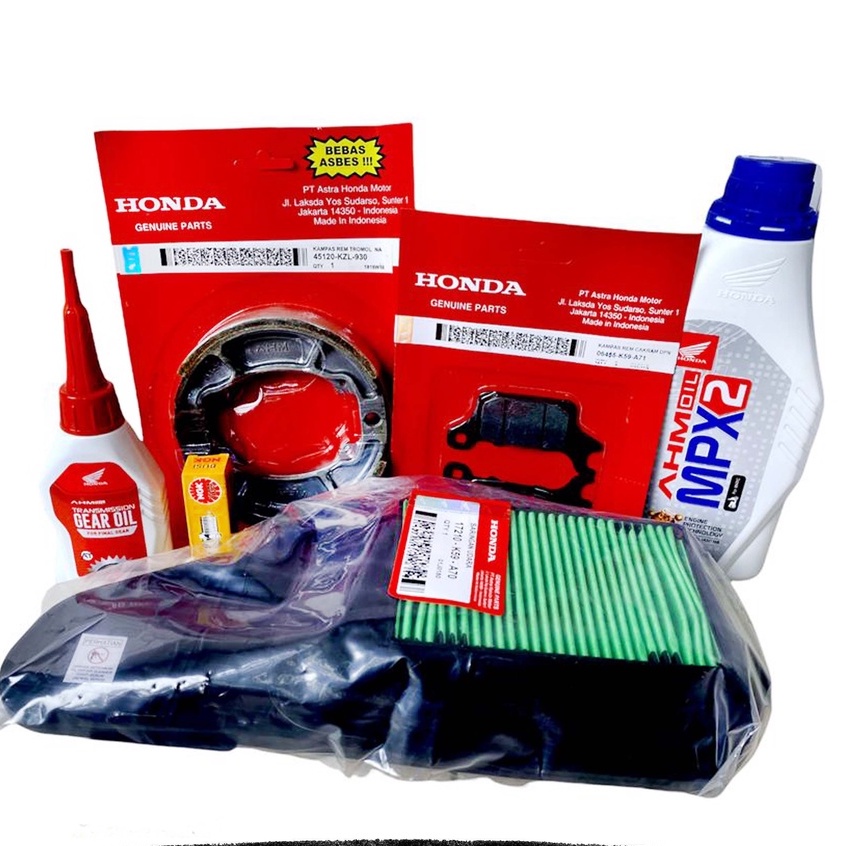 Jual PAKET SERVICE HONDA VARIO 150 NEW LED ESP / PAKET KAMPAS REM OLI ...