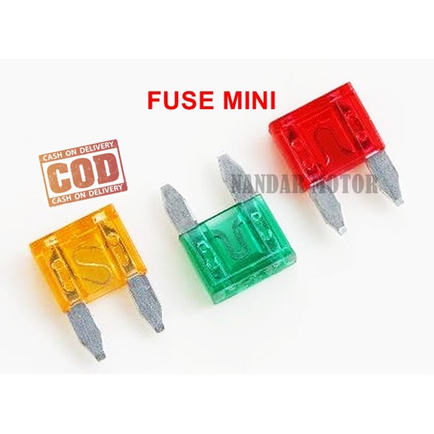 Jual FUSE MINI SIKRING SEKRING MINI FUSE KECIL | Shopee Indonesia