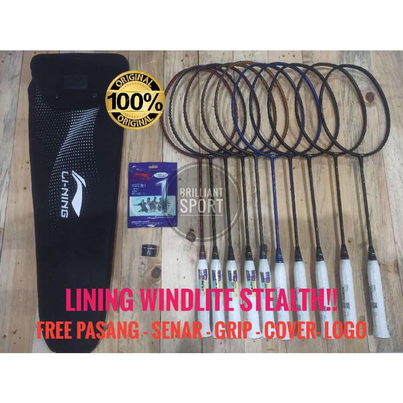 Jual RAKET LINING WINDLITE STEALTH | Shopee Indonesia