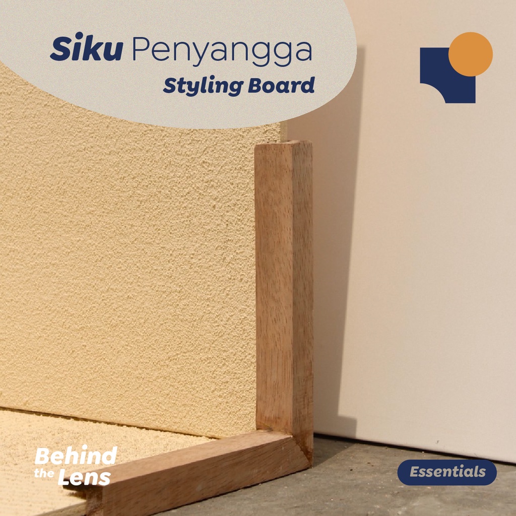 Jual Siku L Klip - Behind the Lens - Penyangga Board Alas Background ...