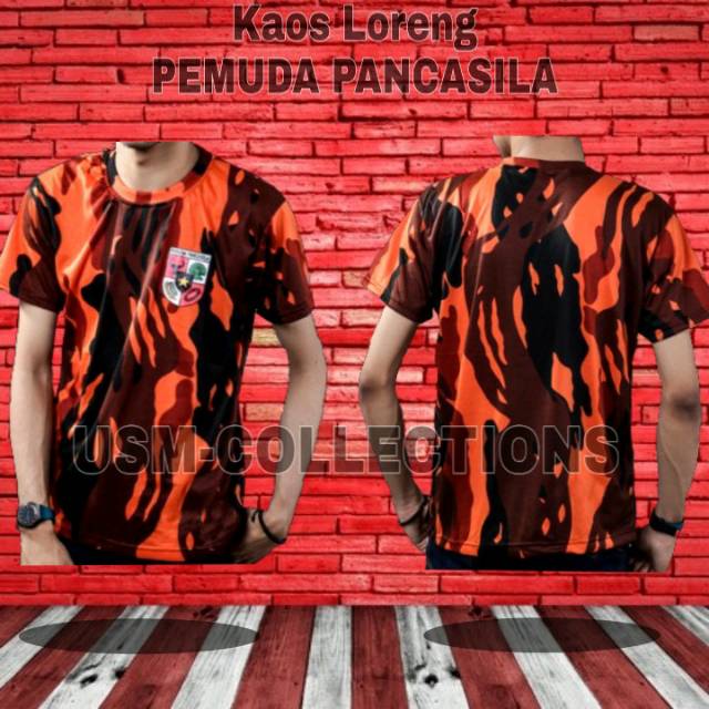 Jual Kaos Loreng PEMUDA PANCASILA / Kaos pendek loreng PP | Shopee ... Jual Kaos Loreng PEMUDA PANCASILA / Kaos pendek loreng PP | Shopee ...