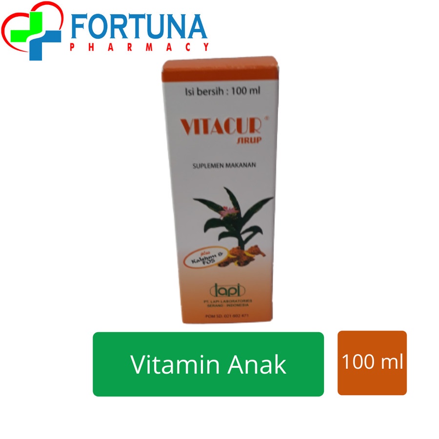 Jual Vitacur Sirup 100 ml | Shopee Indonesia