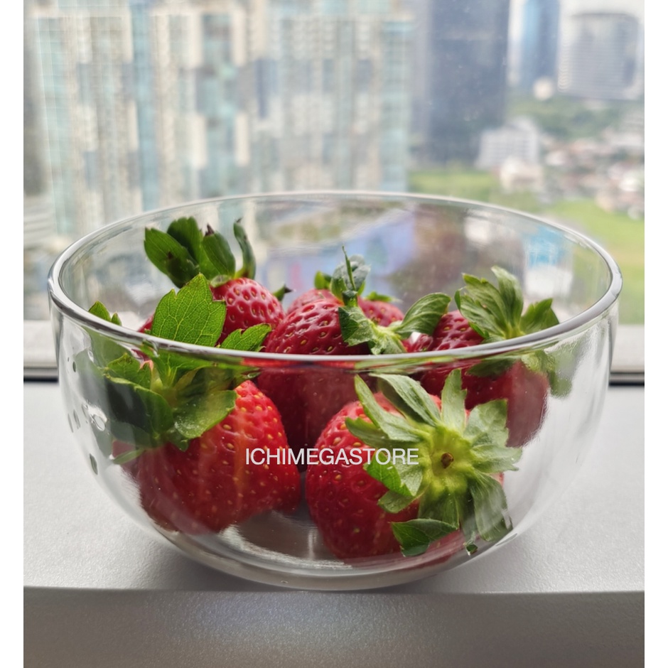 Jual ICHIMEGASTORE Mangkuk Kaca Hotel Bowl 900 ml Best Design S6 ...