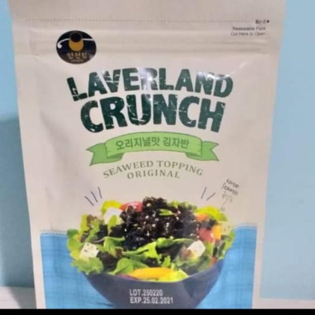 Laverland Crunch Seaweed Topping Original / Nori / Rumput laut tabur ...