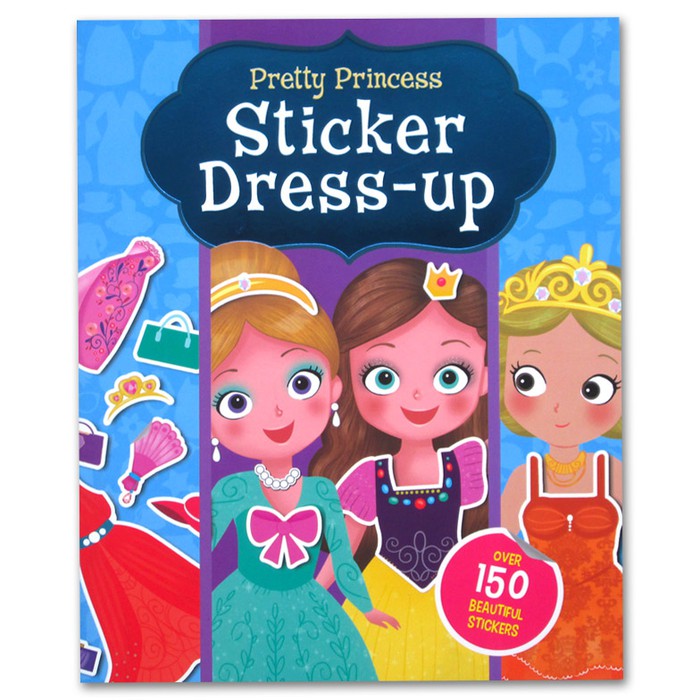 Jual Sticker Dress Up - Pretty Princess (Over 150 Beautiful Stickers ...