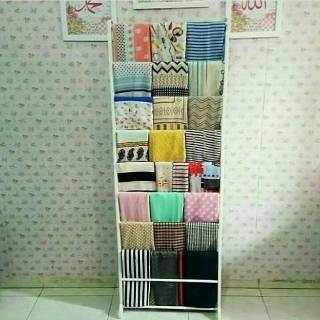 Jual Rak Gantungan Jilbab Hijab Syal Kerudung 10 Tingkat Multifungsi ...