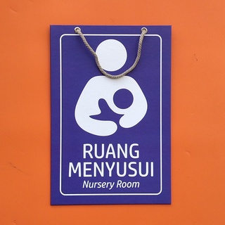 Jual Poster Gantung - Hard Poster Ruang Menyusi - Papan Nama Ruang ...