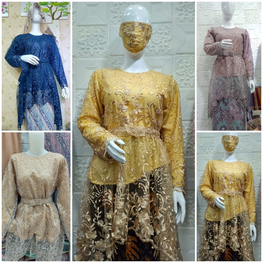 Jual Kebaya Dewasa Pinguin | Kebaya modern | Kebaya kondangan | Kebaya ...