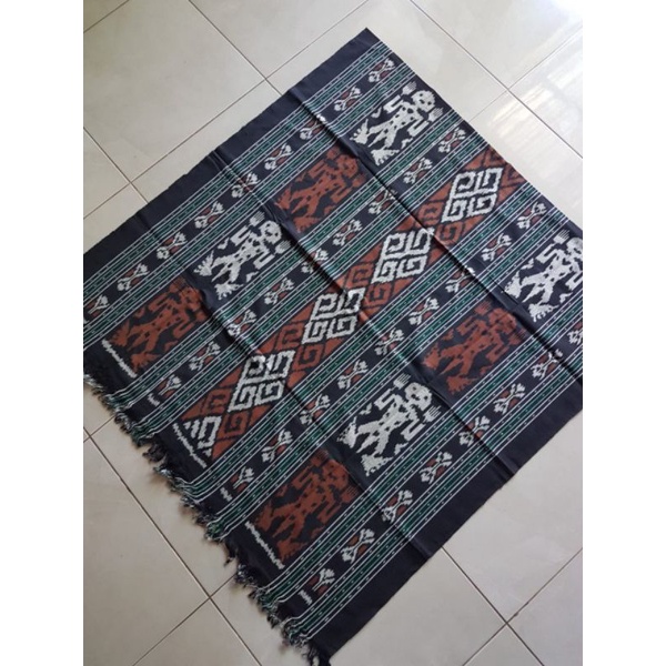 Jual ASMAT Kain Tenun Motif Asmat Papua Coklat Indonesia|Shopee Indonesia