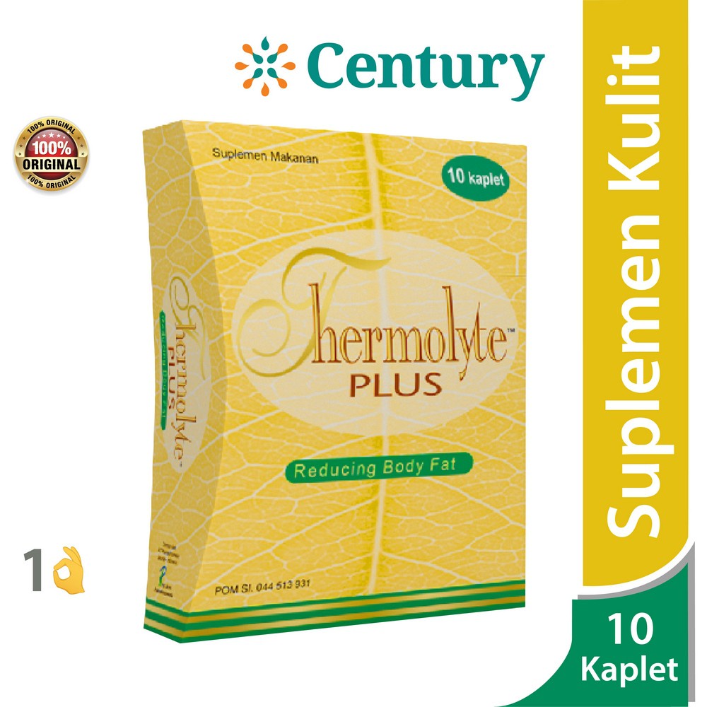 Jual Thermolyte Plus 10 Kaplet / Suplemen / Vitamin / Obesitas / Diet ...