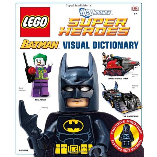 Jual LEGO Batman Visual Dictionary HC - Electro Suit Batman Minifigure ...
