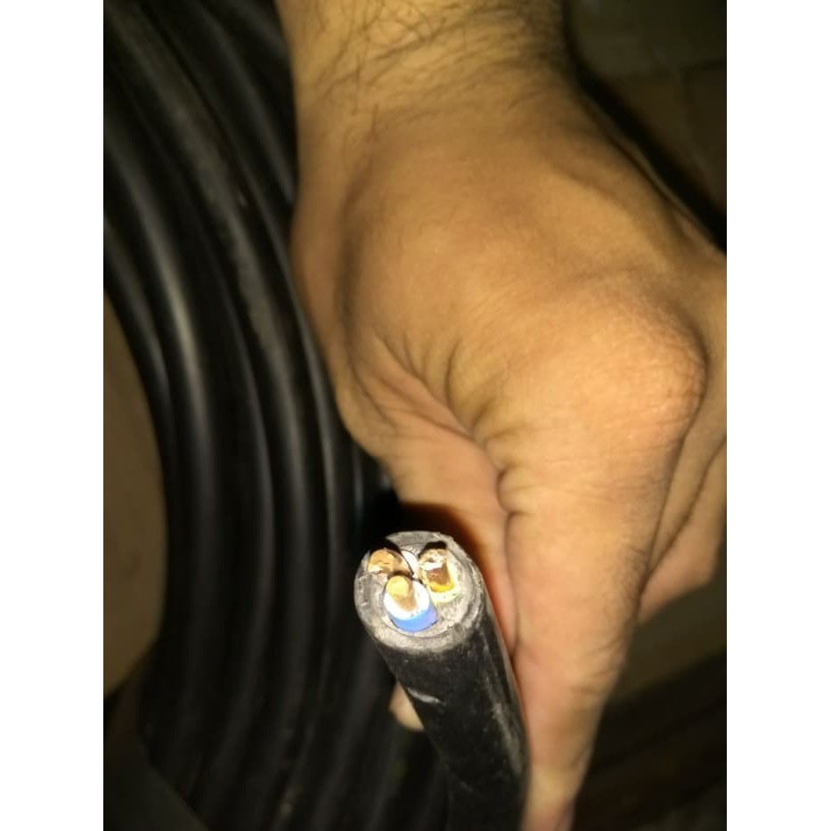 Jual Kabel Listrik Kawat Hitam NYY 3 x 6 3x6 Supreme (Meteran) Kabel ...