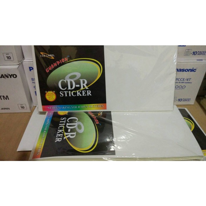 Jual LAINNYA- STICKER CD DVD / LABEL CD DVD ISI 100 -LAINNYA. | Shopee Indonesia