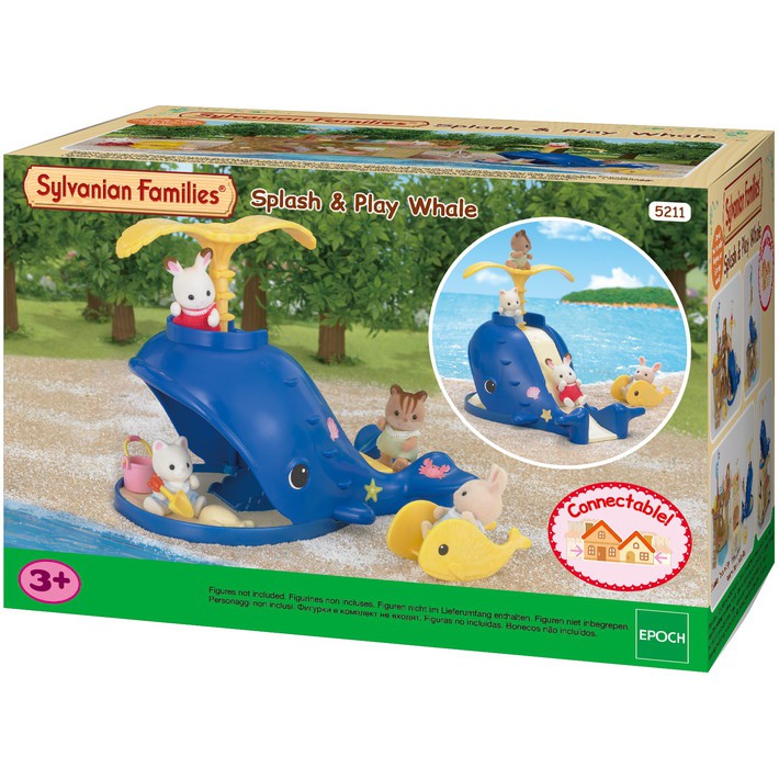 Mainan Koleksi Sylvanian Families Splash & Play Whale | Shopee Indonesia