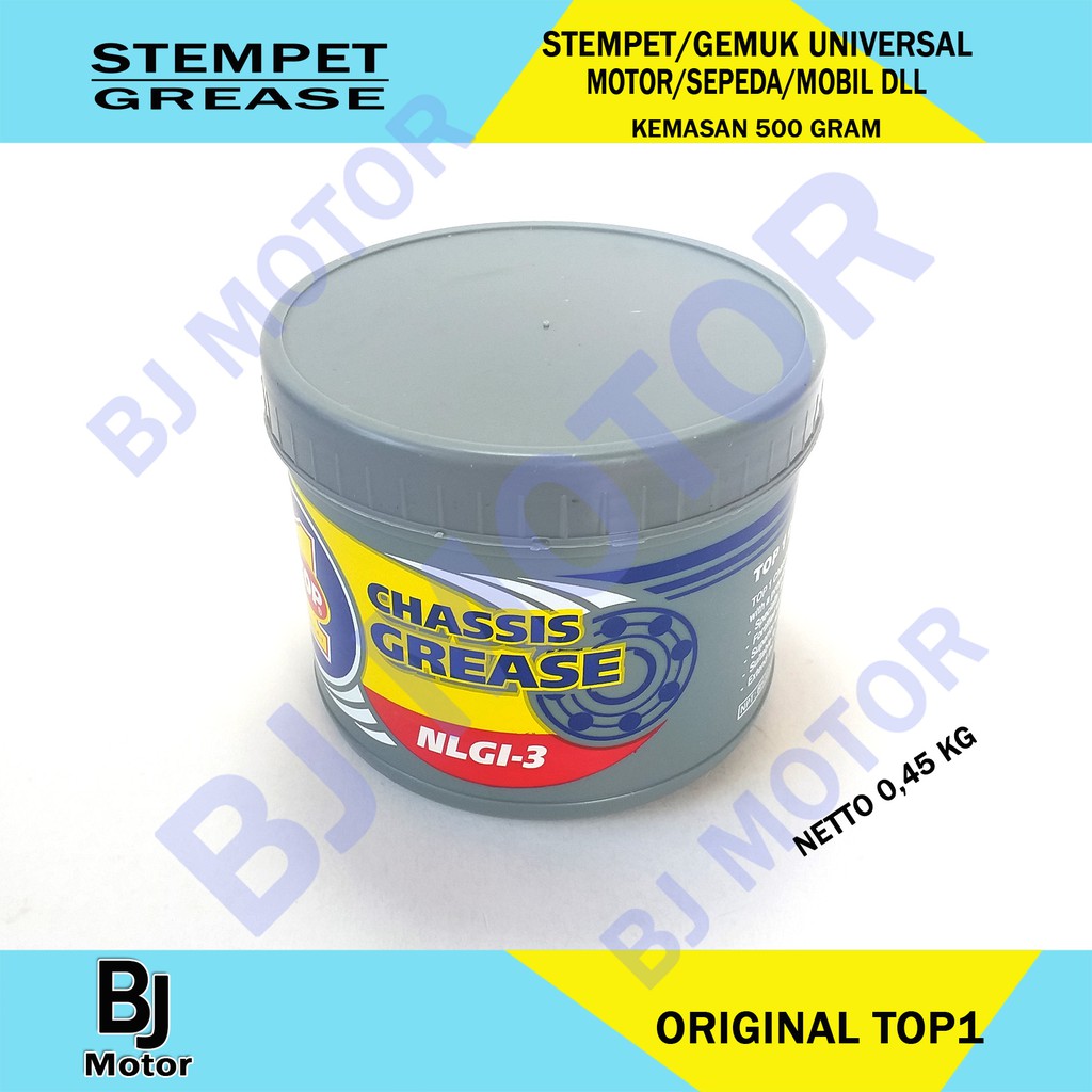 STEMPET GREASE GEMUK PELUMAS CHASIS SASIS UNTUK MOTOR MOBIL SEPEDA ...