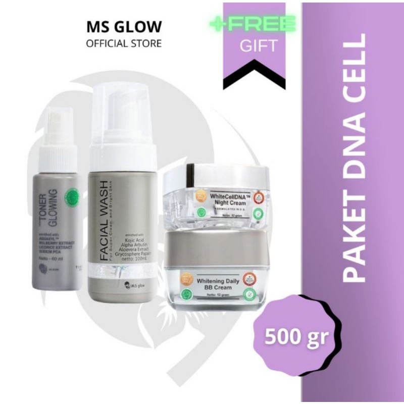 Jual Paket White Cell DNA MSGLOW | Shopee Indonesia Jual Paket White Cell DNA MSGLOW | Shopee Indonesia