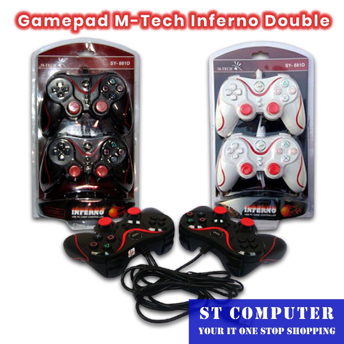 Jual Gamepad M-Tech Inferno Double Getar | Shopee Indonesia