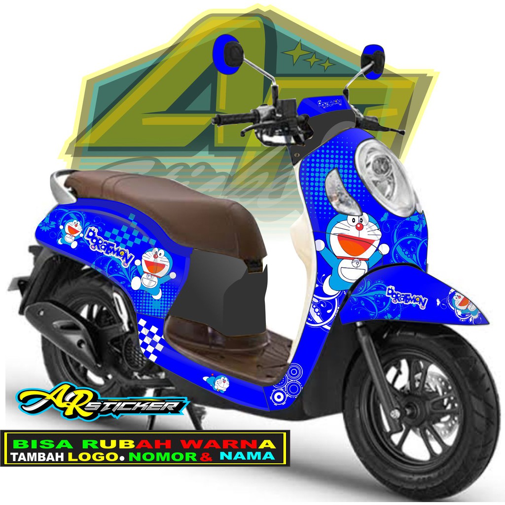 Jual Decal scoopy 2021 / STIKER SCOOPY 2021 / Decal Scoopy full body ...