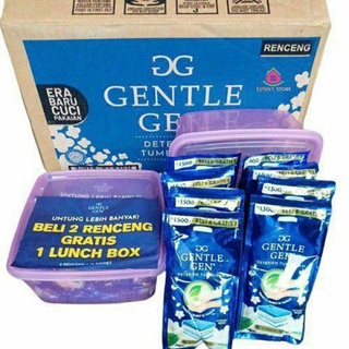 Jual GENTLE GEN/ DETERGEN TUMBUHAN GENTLE GEN SACHET | Shopee Indonesia