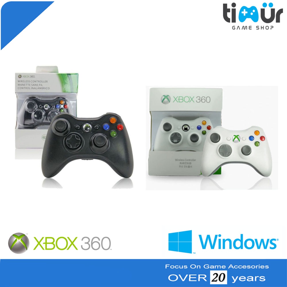 Jual Stik Stick Controller Gamepad Xbox 360 PC Wireless | Shopee Indonesia