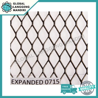 Jual Expanded Metal Berbagai Macam Ukuran / Expanda Besi 1.2Mx2.4Meter ...