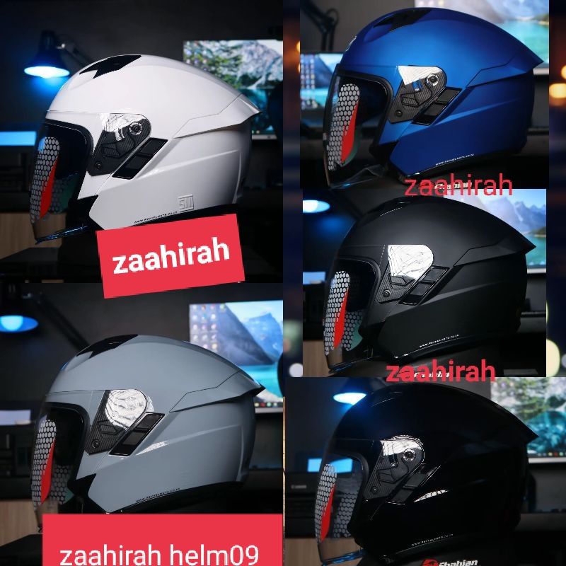 Jual Rsv SV 300 double visior-RSV HELM SV300 SOLID BLACK DOFF - DOUBLE ...