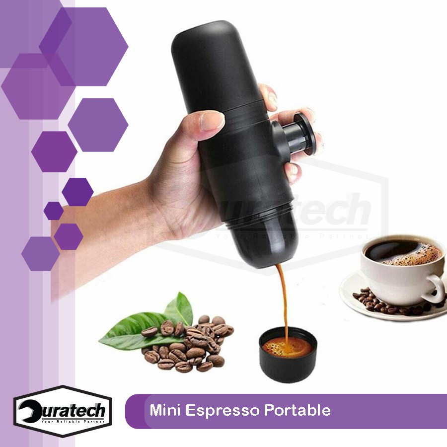 Jual Mesin pembuat kopi espresso mini manual portable / Manual coffee ...