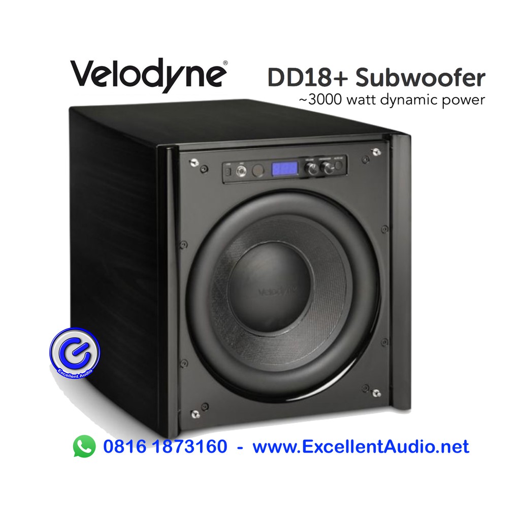 Velodyne Digital drive DD18+ DD 18 plus 18 inch active subwoofer aktif ...