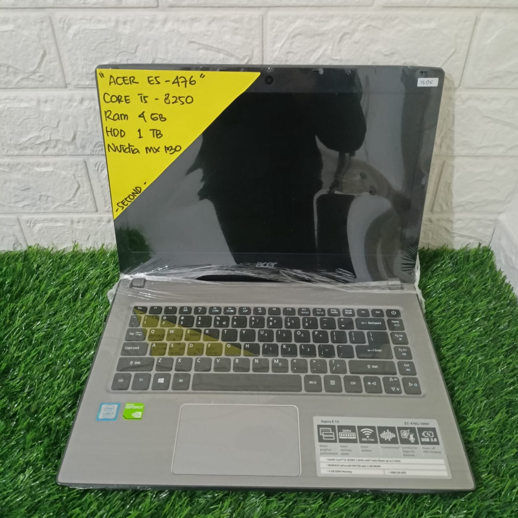 Jual ACER E5-476 CORE I5-8250 RAM 4GB HDD 1 TB NVIDIA MX 130 14 INCH ...