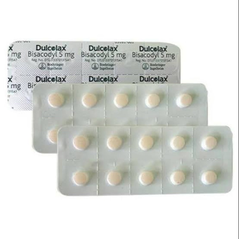 Jual DULCOLAX Strip isi 10 tablet-Obat Pencahar,Melancarkan buang air ...