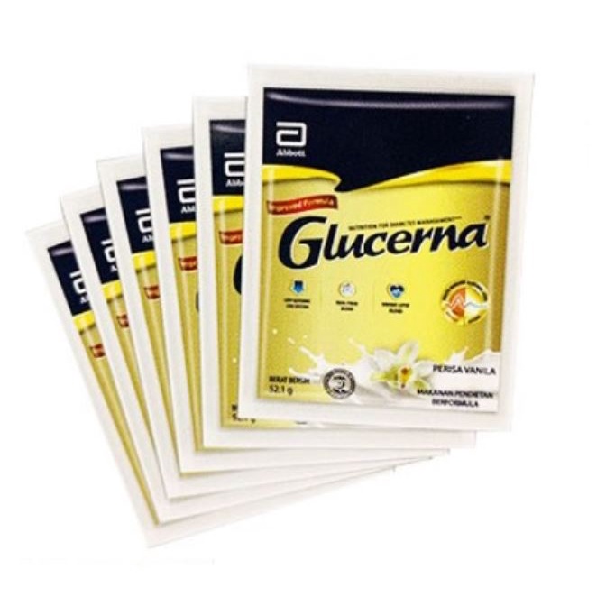 Jual Glucerna Vanilla Susu Diabetes Sachet 52.1gr | Shopee Indonesia